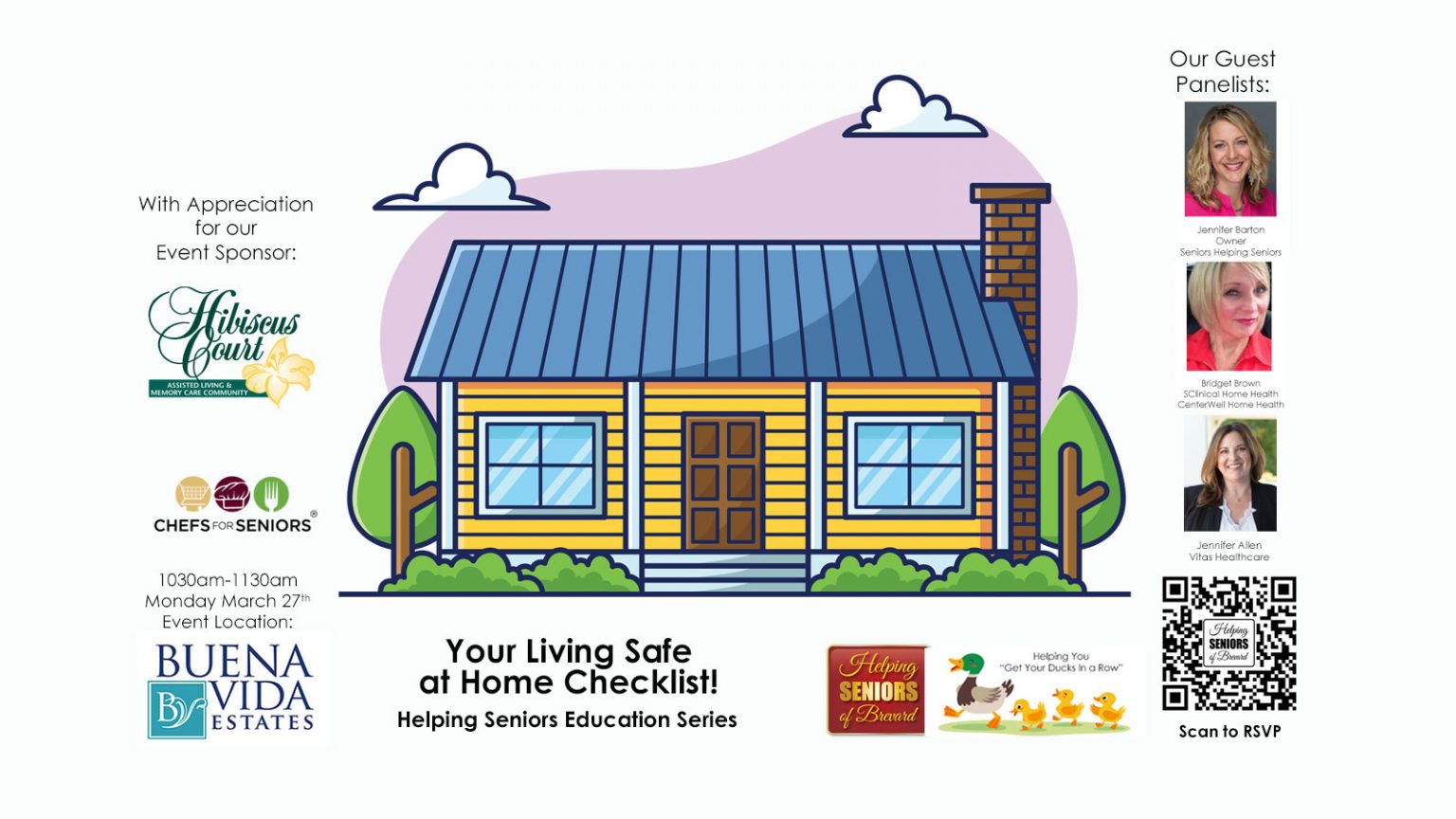 Your Living Safe at Home Checklist | Helping Seniors