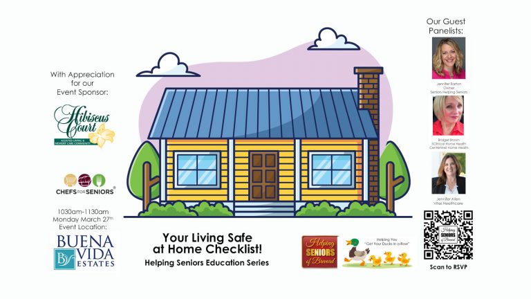 Your Living Safe at Home Checklist | Helping Seniors