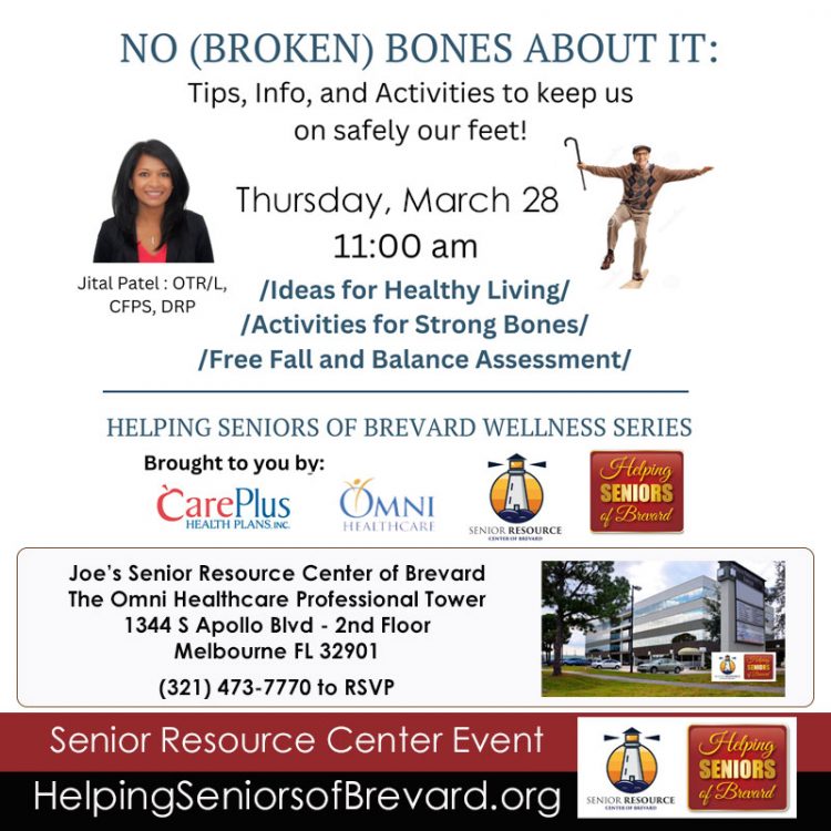 No (Broken) Bones About It | Helping Seniors